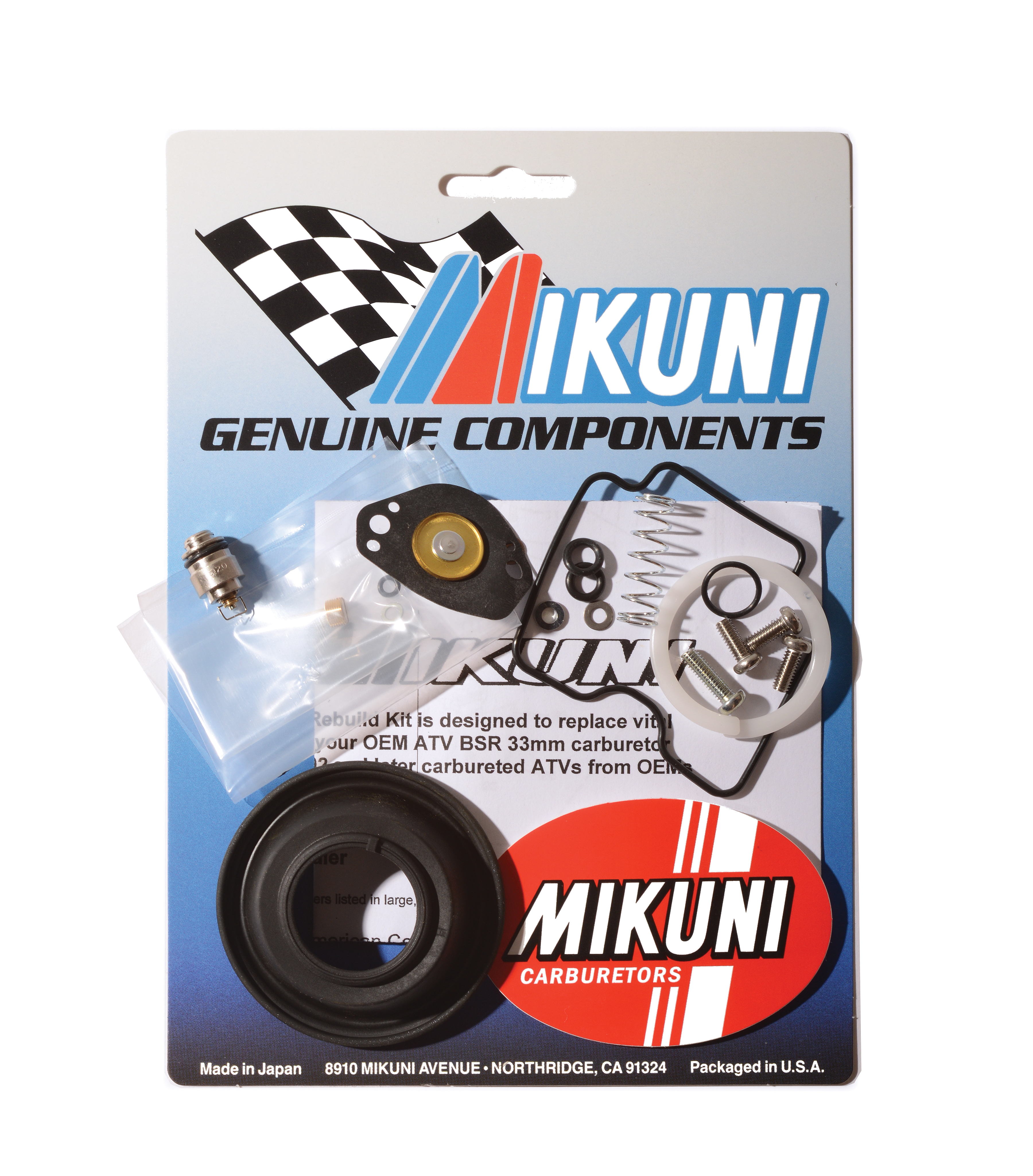 Mikuni Complete BSR42 Carburetor Carb Rebuild Repair Kit