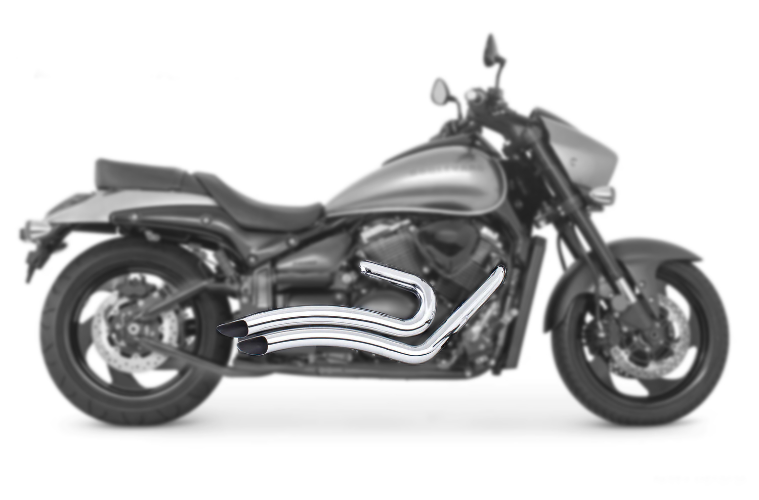 Freedom Sharp Curve Radius Full Exhaust System Chrome
